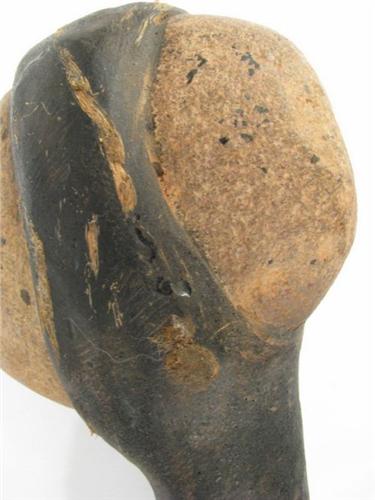 A QUEENSLAND STONE AXE, the edge ground stone