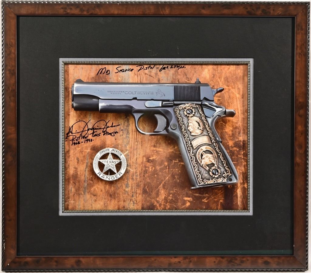 Joaquin Jackson "My Pistol" Signed Photo