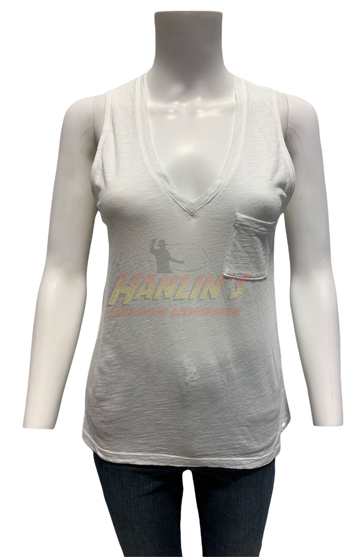 Greenland (2020) - Allison Garrity Hero White Shirt and Pants