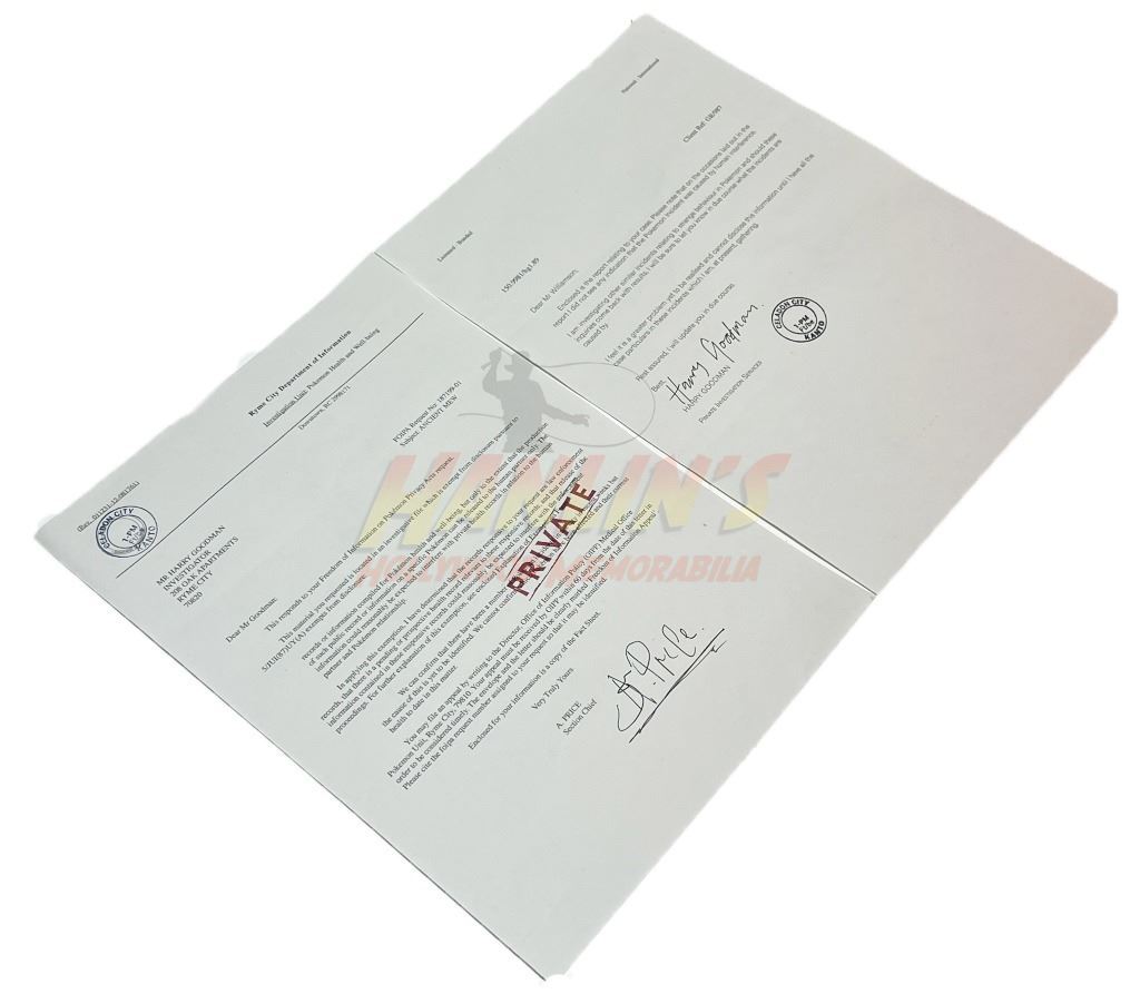 Pokémon Detective Pikachu (2019) - Harry Goodman's Investigator Office ...