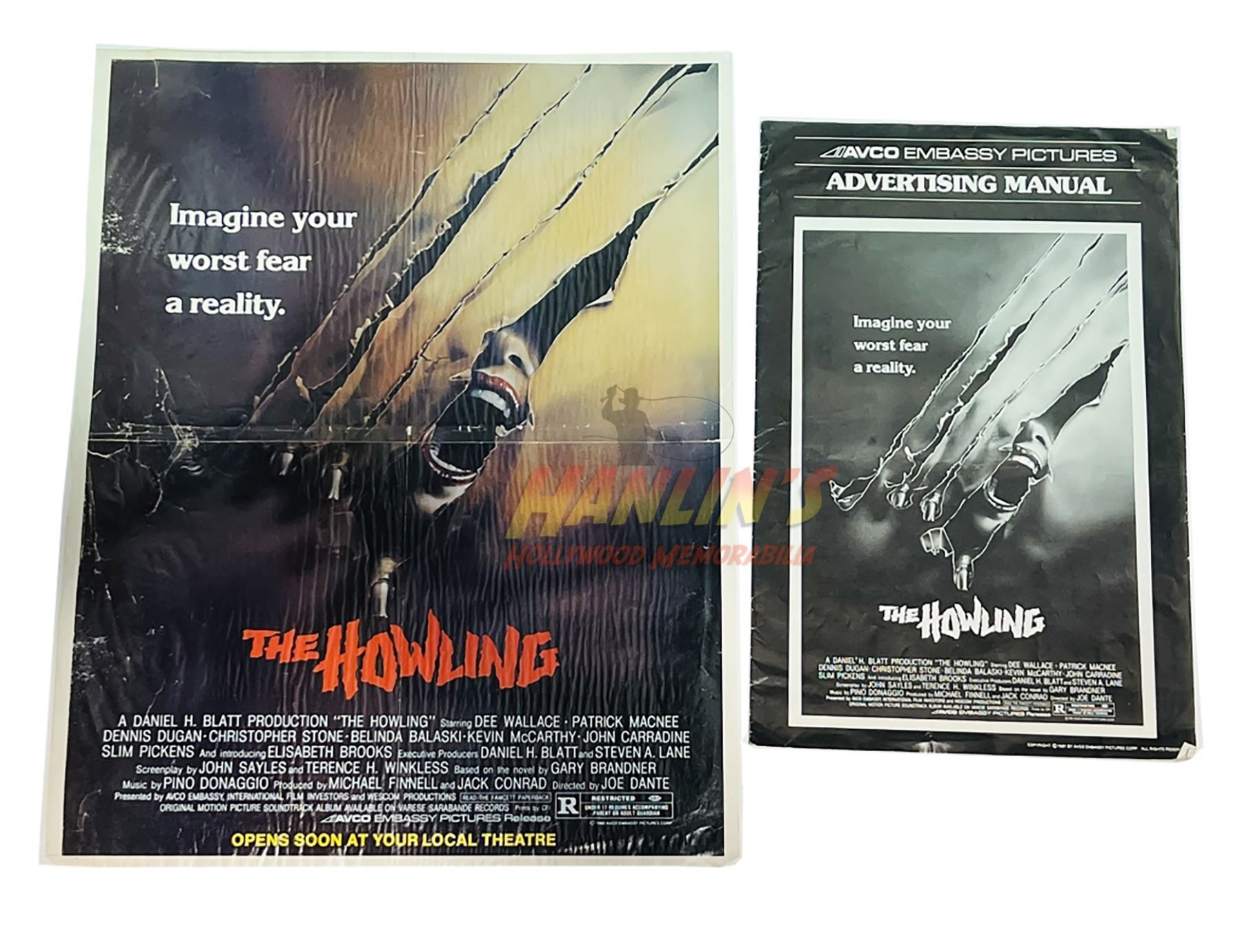 The Howling (1981) - Poster and Pressbook