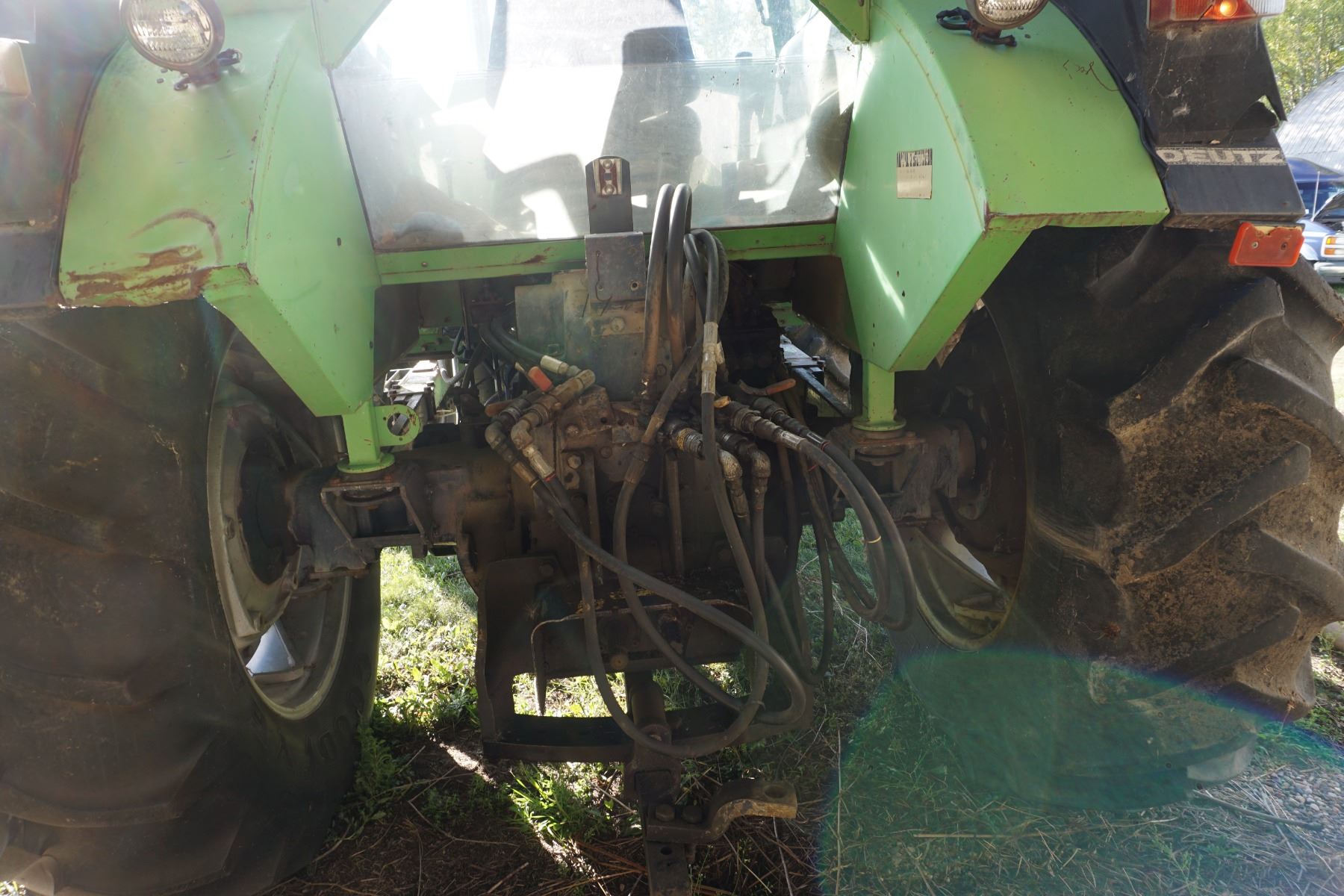 Deutz Allis DX90 Front wheel assist, Loader & Grapple, Triple ...