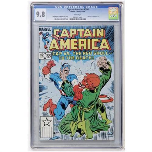 Captain America #300 (1984) CGC 9.8 Mike Zeck
