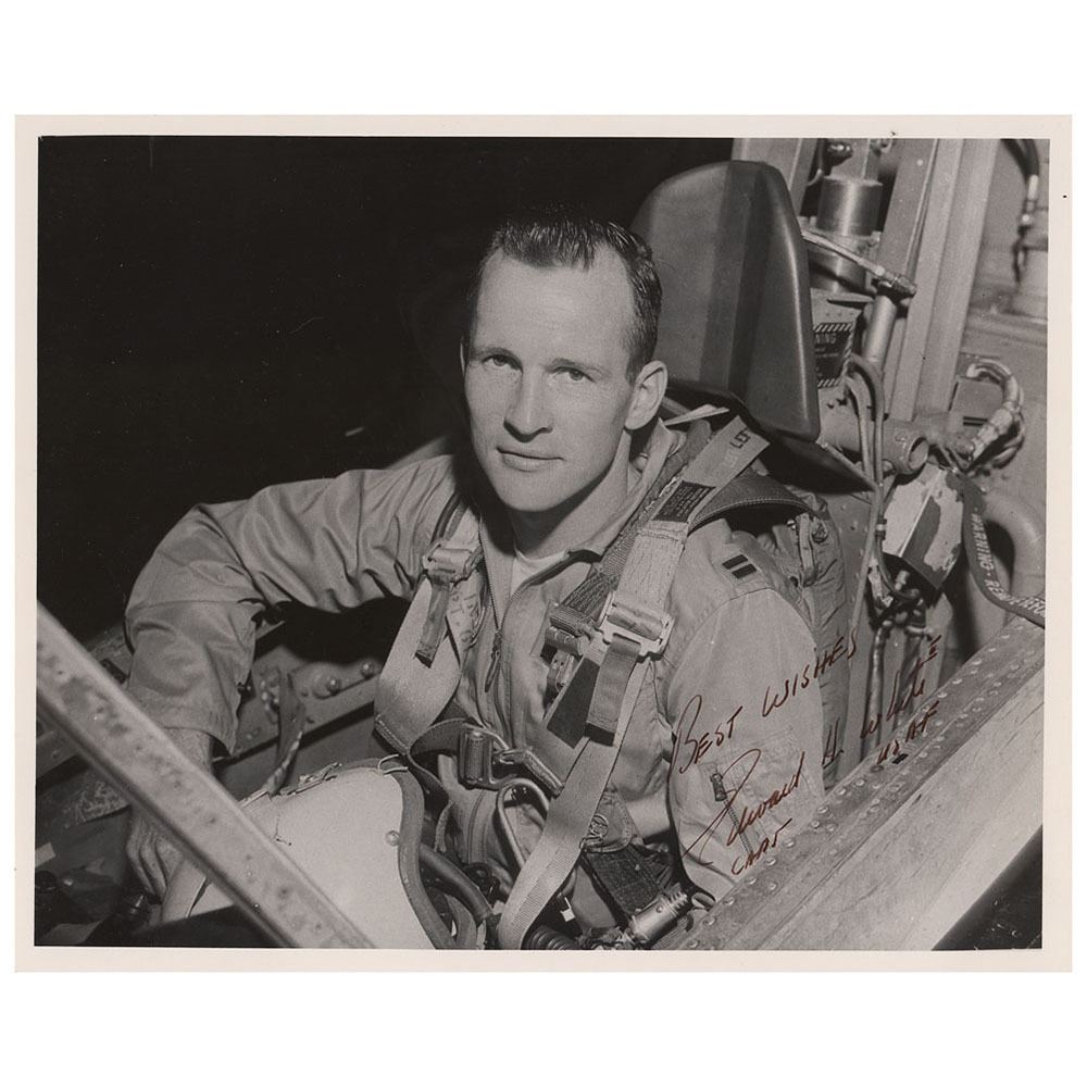 Edward H. White II Signed Photograph