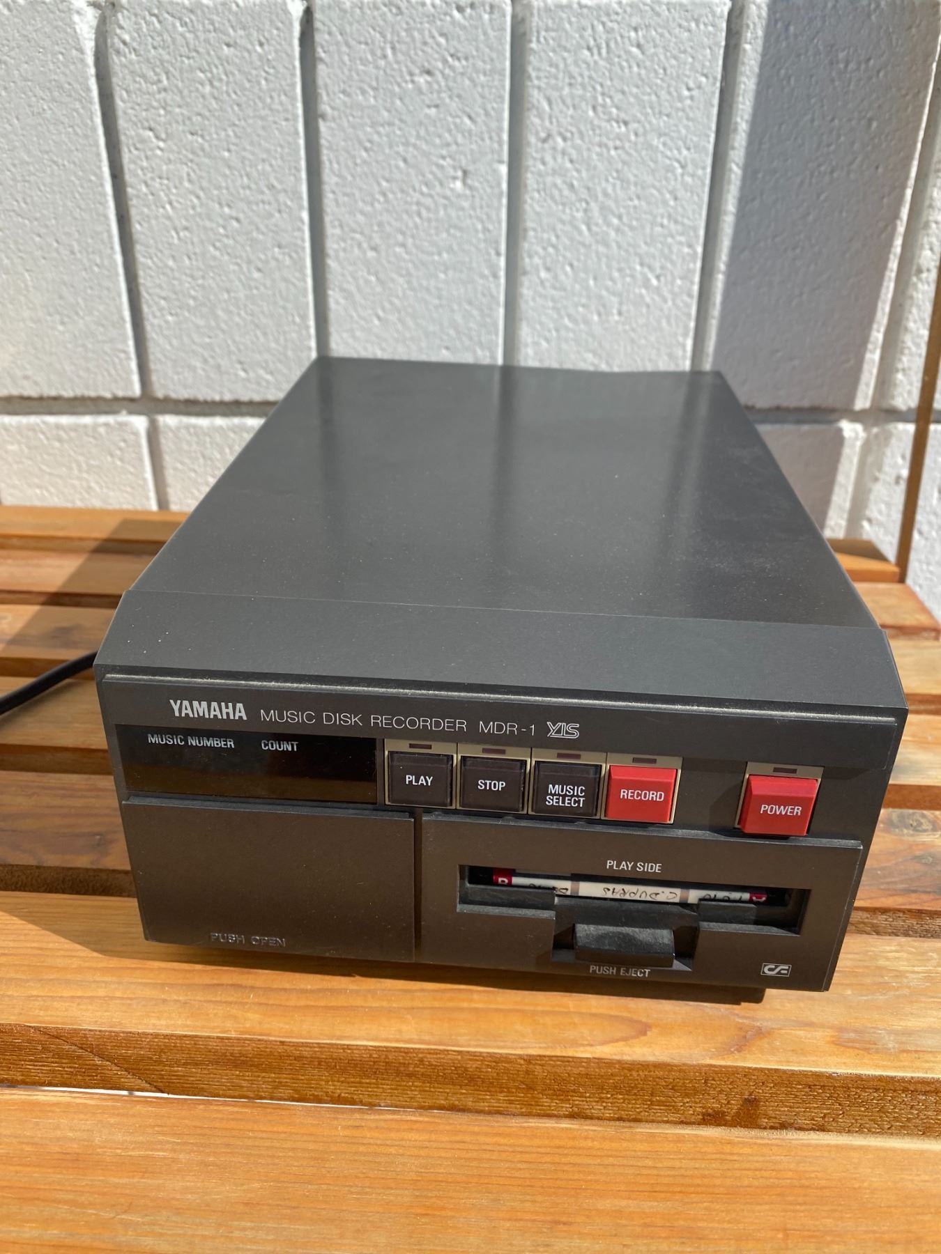 Yamaha music disc recorder