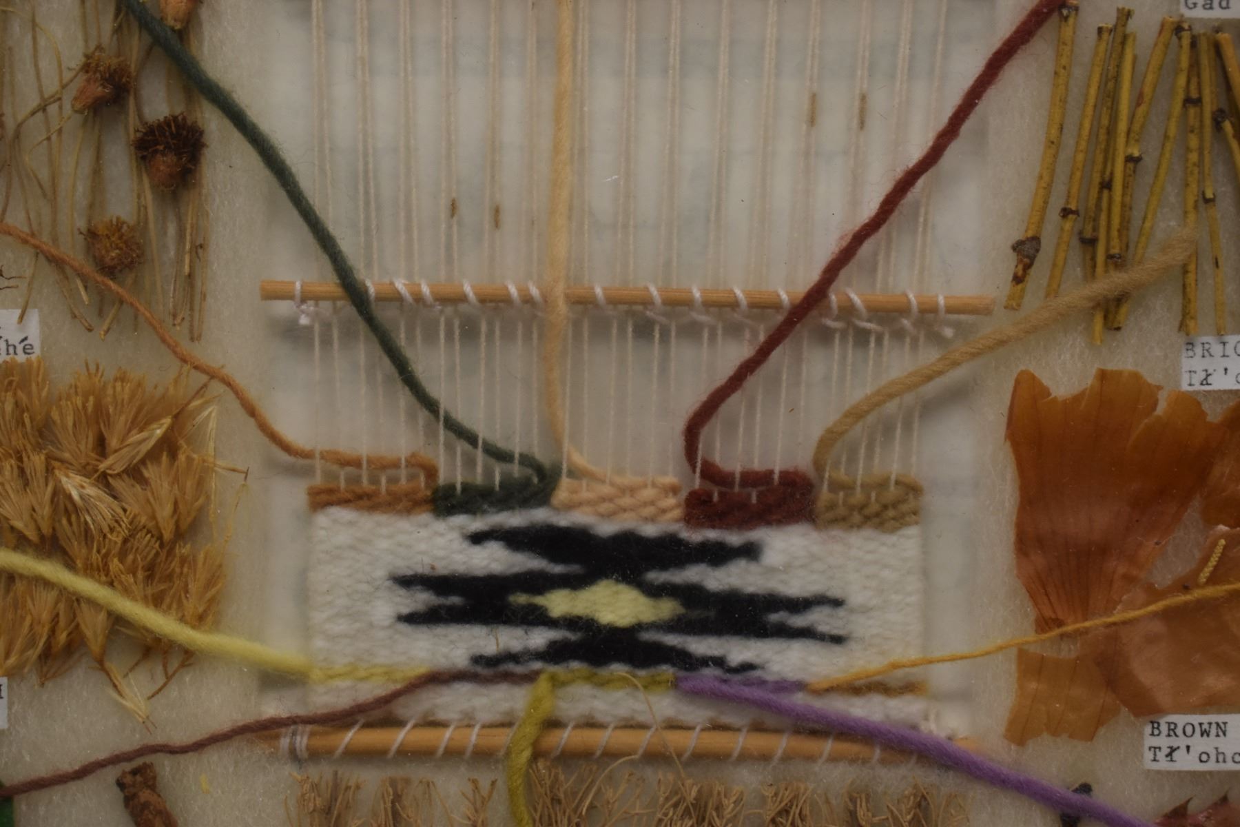 NATIVE AMERICAN NAVAJO DYE CHART