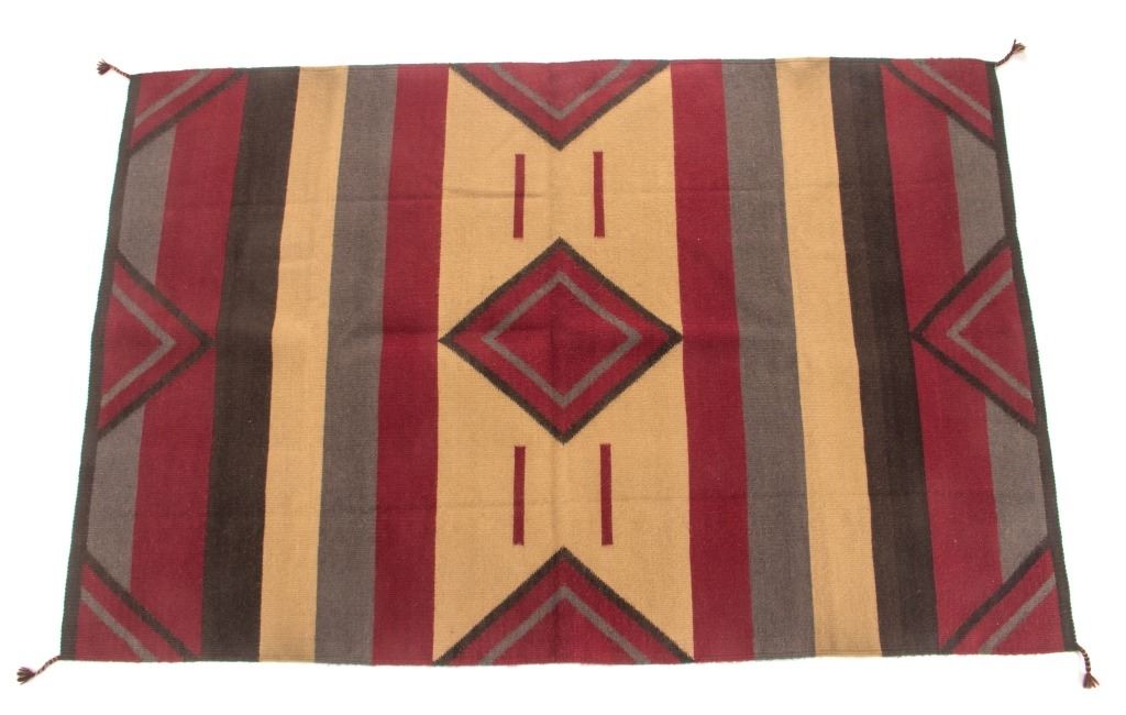 3rd Phase Chief's Blanket Mohair Rug by Pedro Sosa