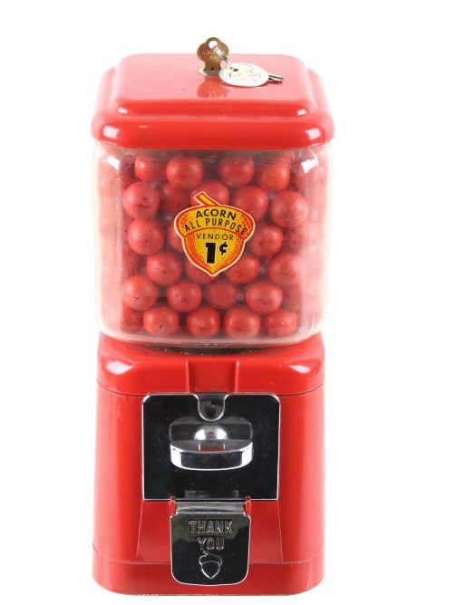 Oak MFG Co. Acorn All Purpose Vending Machine | Barnebys
