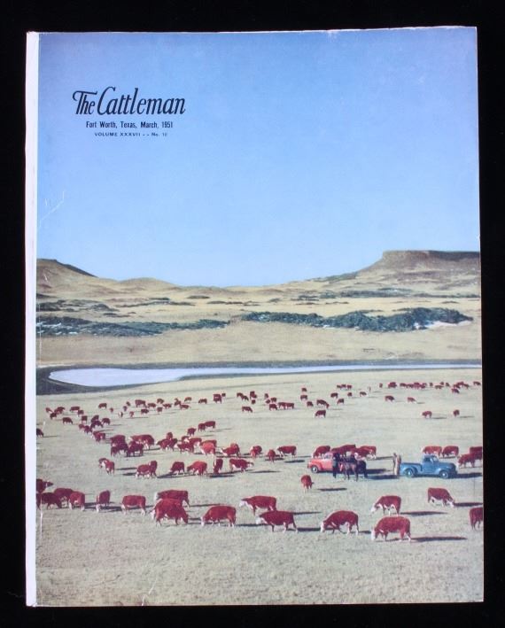 1940-1950's The Cattleman Magazine Covers