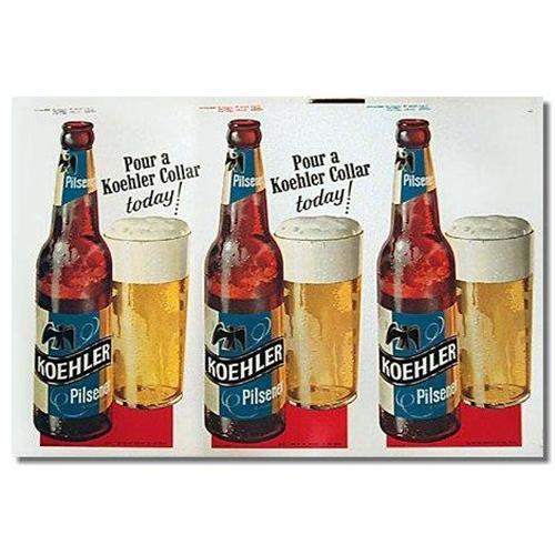 KOEHLER BEER SIGN * OLD VINTAGE 1957 LIQUOR #2148638