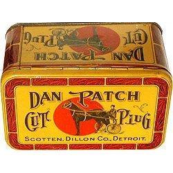 old vintage 1910 DAN PATCH TOBACCO tin #2160014