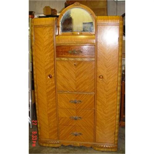 American Waterfall Chifferobe / Secretary ca #2134667