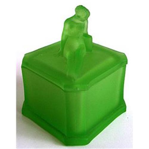 GODIVA Green Satin Glass Powder #2121772