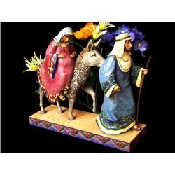JIM SHORE LA POSADAS STATUE * MARY AND JOSEPH #2130774