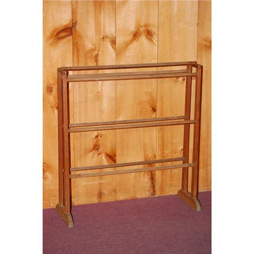 PRIMITIVE WOODEN DRYING RACK - 19TH-EARLY 20T