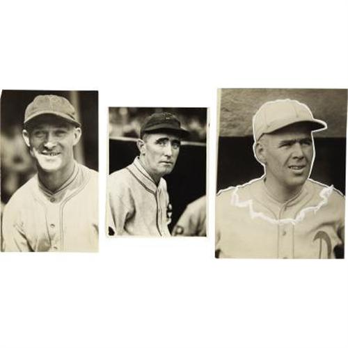 1920's Major League Baseball Player Photographs