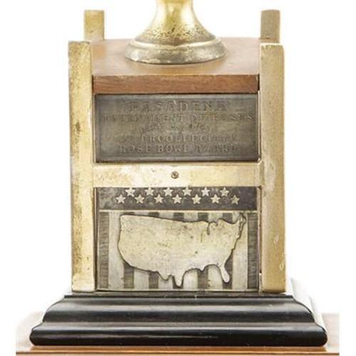 1934 Rose Bowl Trophy