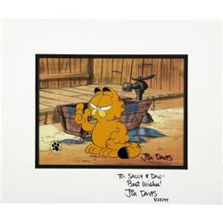 Garfield Animation Production Cel Original Art
