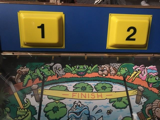 Ribbit Racing coin operated arcade game