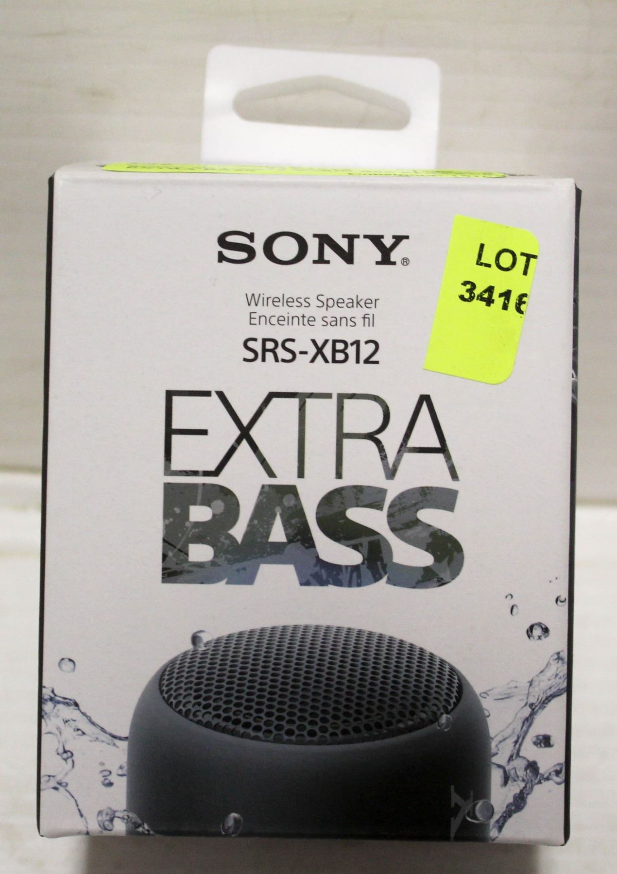 SONY SRS-XB12 WIRELESS SPEAKER EXTRA BASS