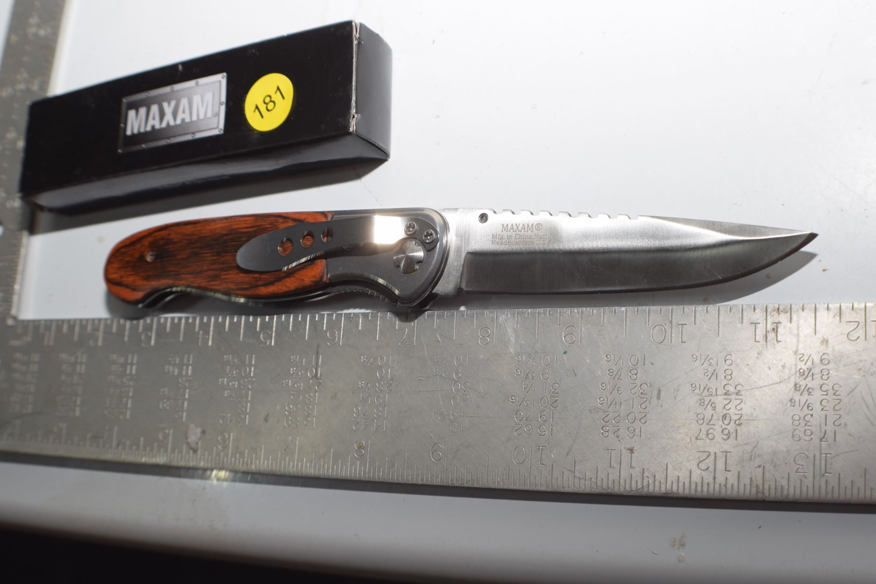 NOS Maxam Folding Knife