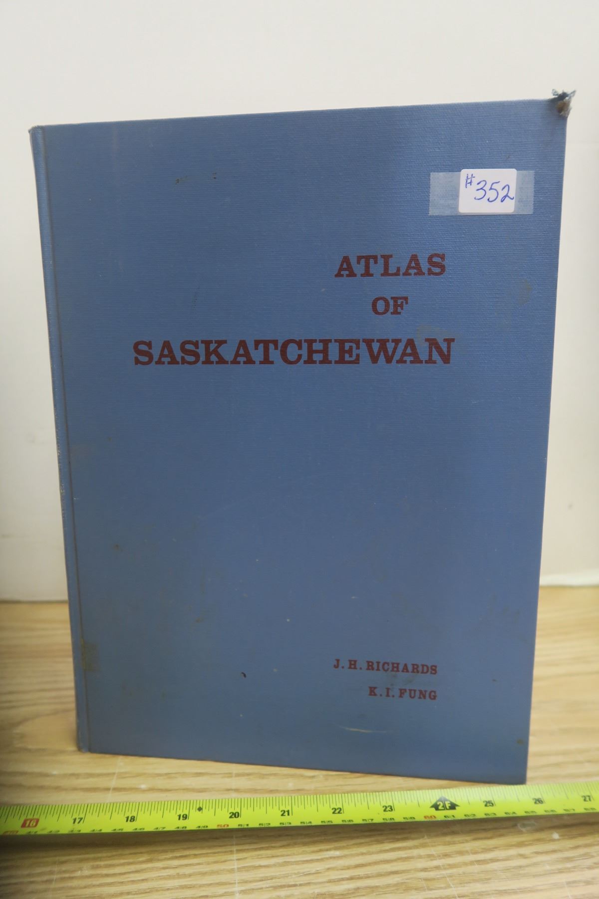 Atlas of Saskatchewan by Richards and Fung, 1969 - Schmalz Auctions