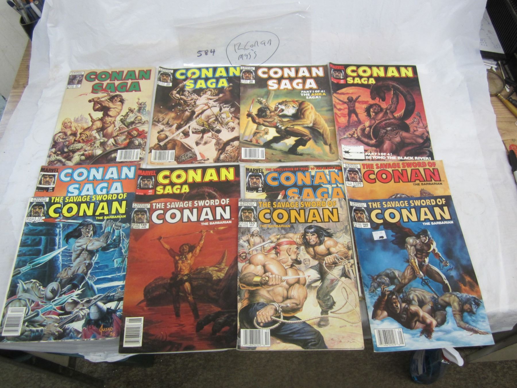 12 Conan Magazines - Schmalz Auctions