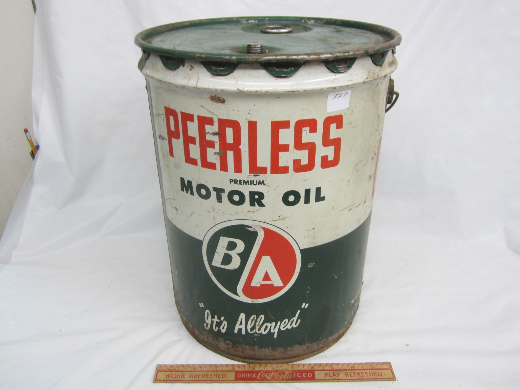 BA 5 Gallon Oil Can - Schmalz Auctions