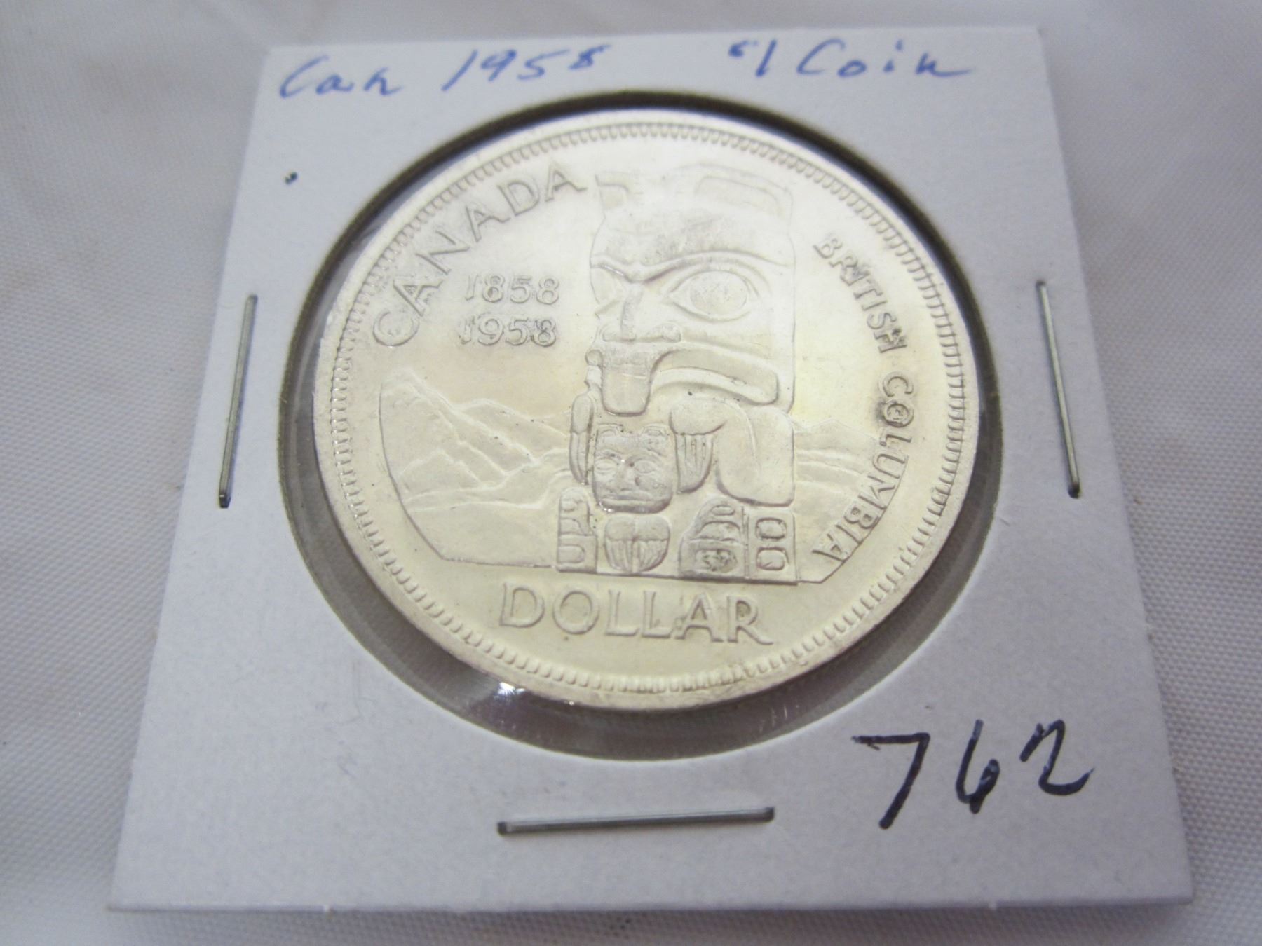 Canadian 1958 Silver Dollar