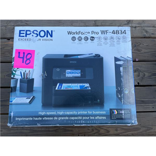 Epson WorkForce Pro WF-4834 All-in-One duplex Printer (print, copy ...