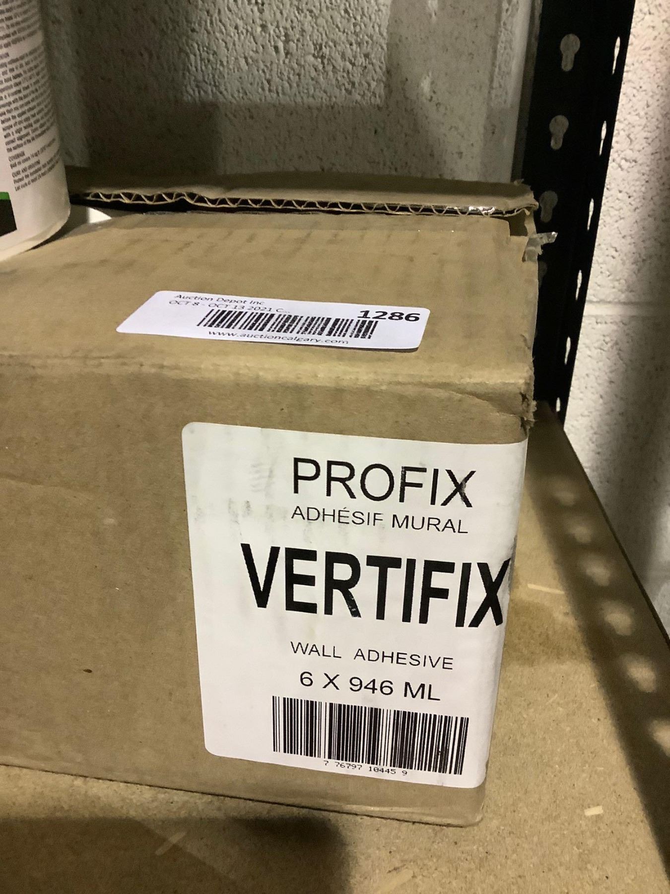 Case of ProFix Vertifix Wall Adhesive (6 x 946mL)