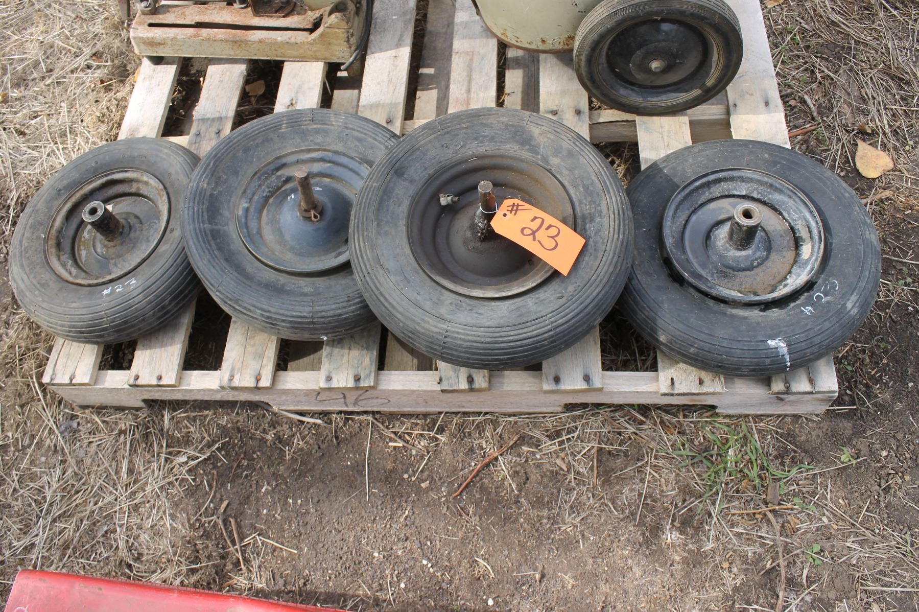 4 Wheel Barrel Tires