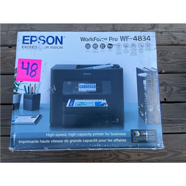 Epson WorkForce Pro WF-4834 All-in-One duplex Printer (print, copy ...