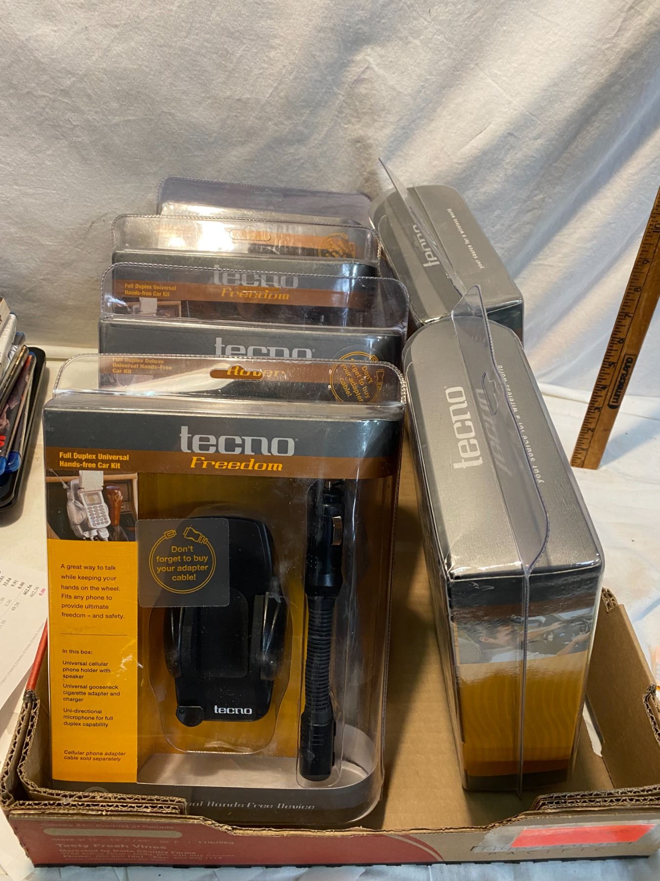 Techno freedom hands free car set