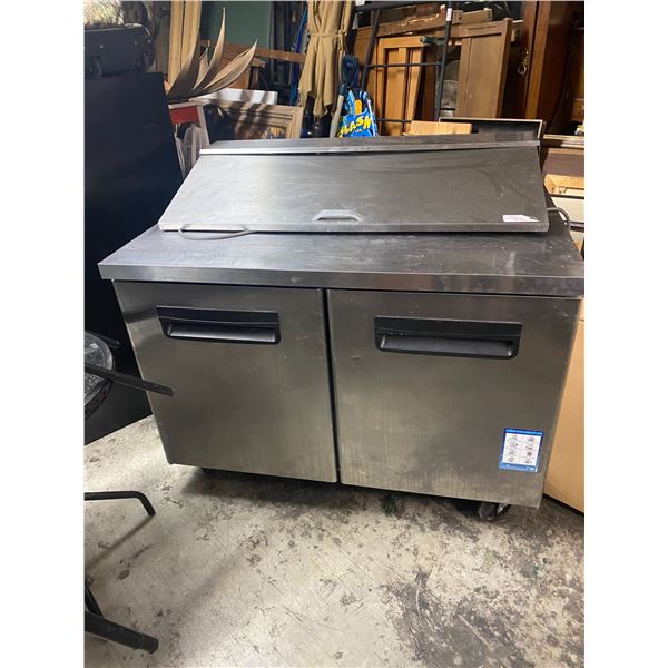 Cooler prep table 48 inches long 30bdeep