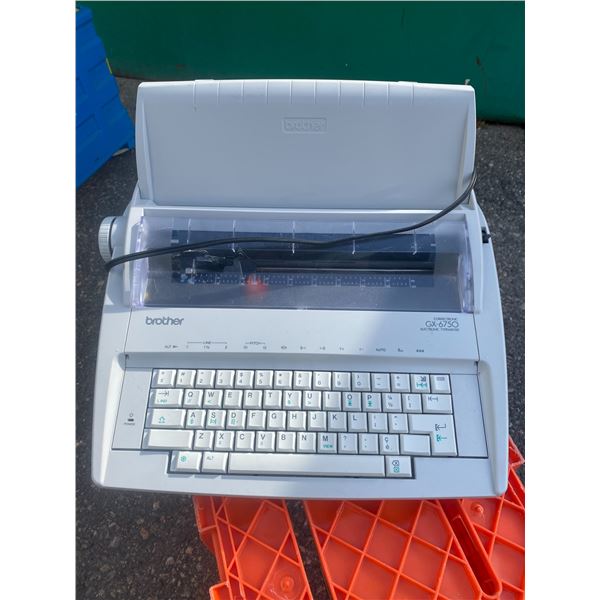 Brother typewriter