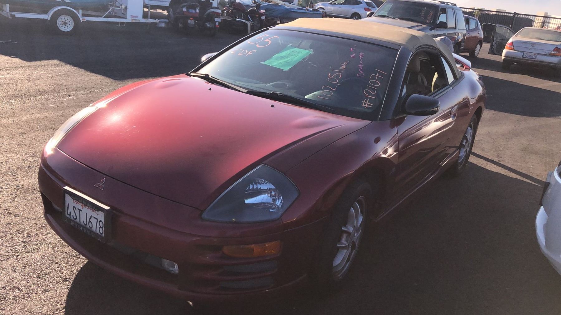2001 Mitsubishi Eclipse Spyder
