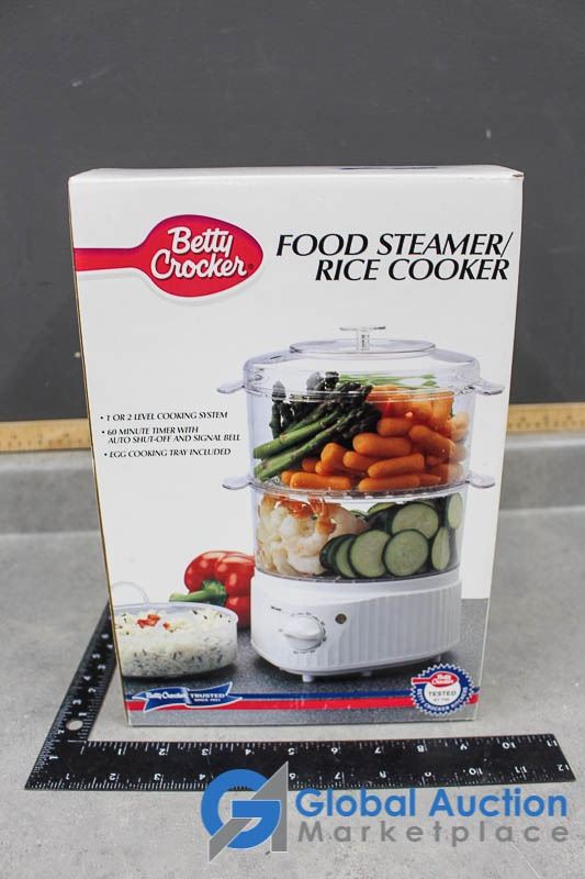 NIB Betty Crocker Food Steamer/Rice Cooker