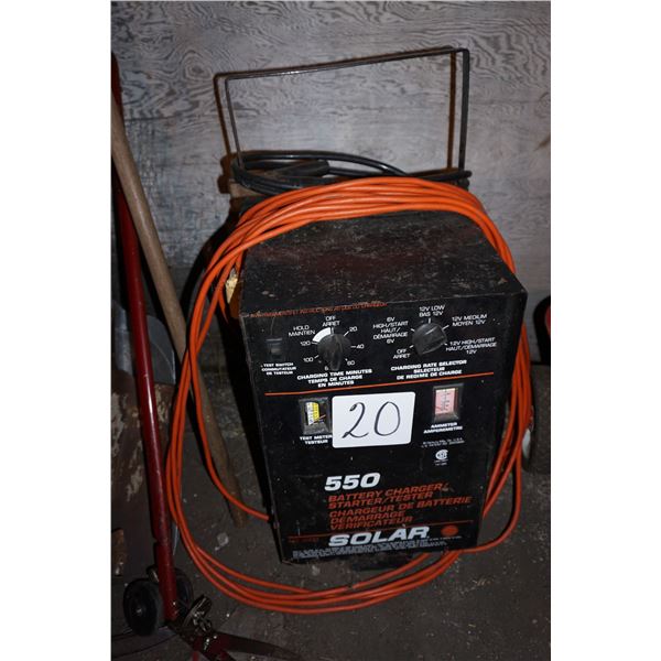 550 Solar Battery Charger.