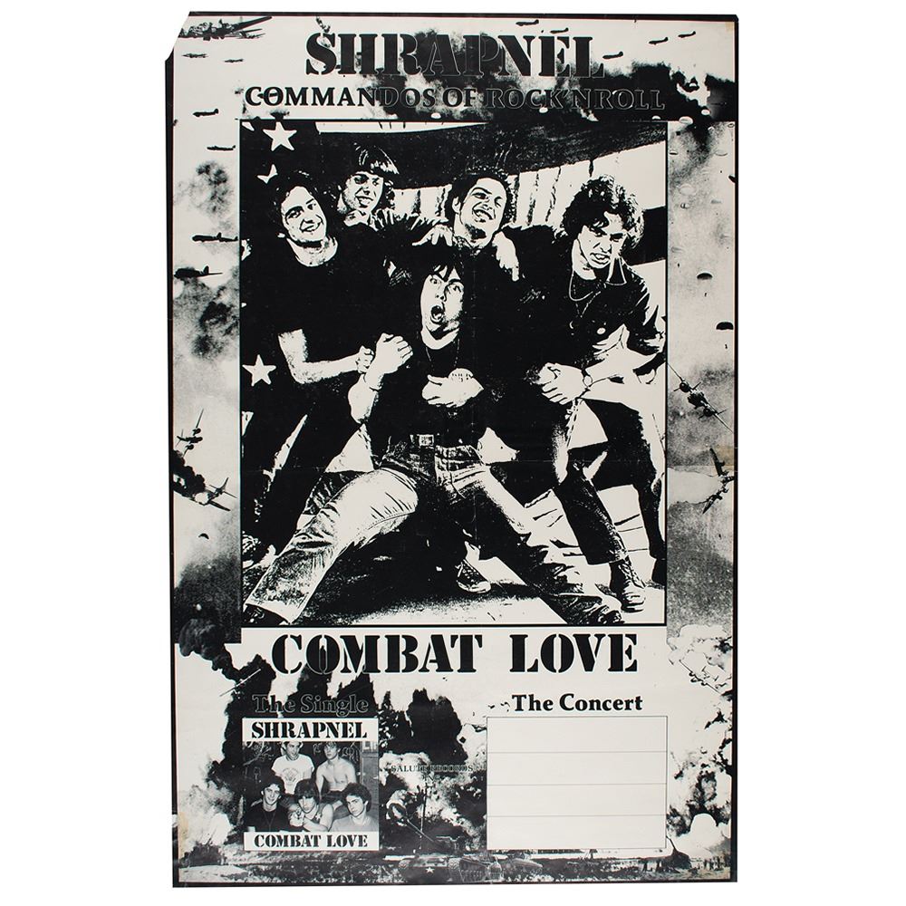 Shrapnel 1979 'Combat Love' Poster