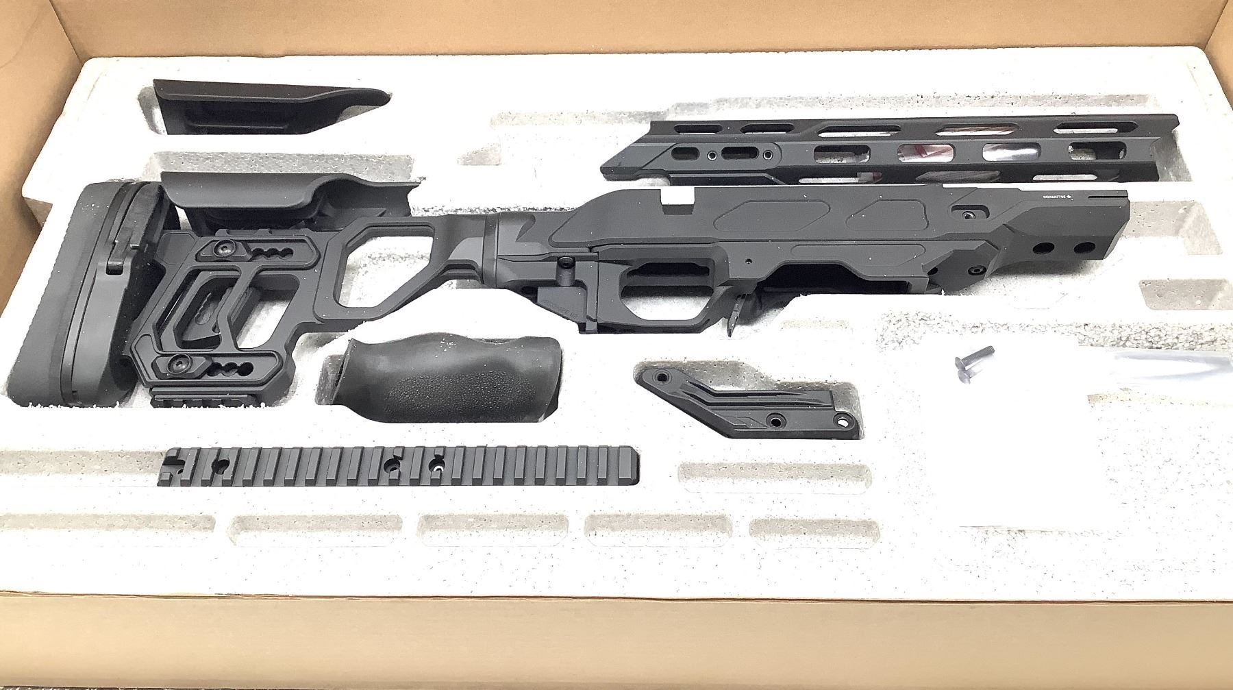 Cadex Field Tactical Chassis with Skeleton Stock for Tikka, Right Hand ...