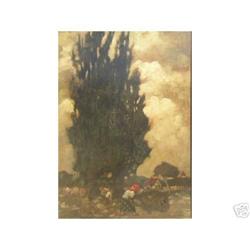 MAX BAUMANN Oil German Art