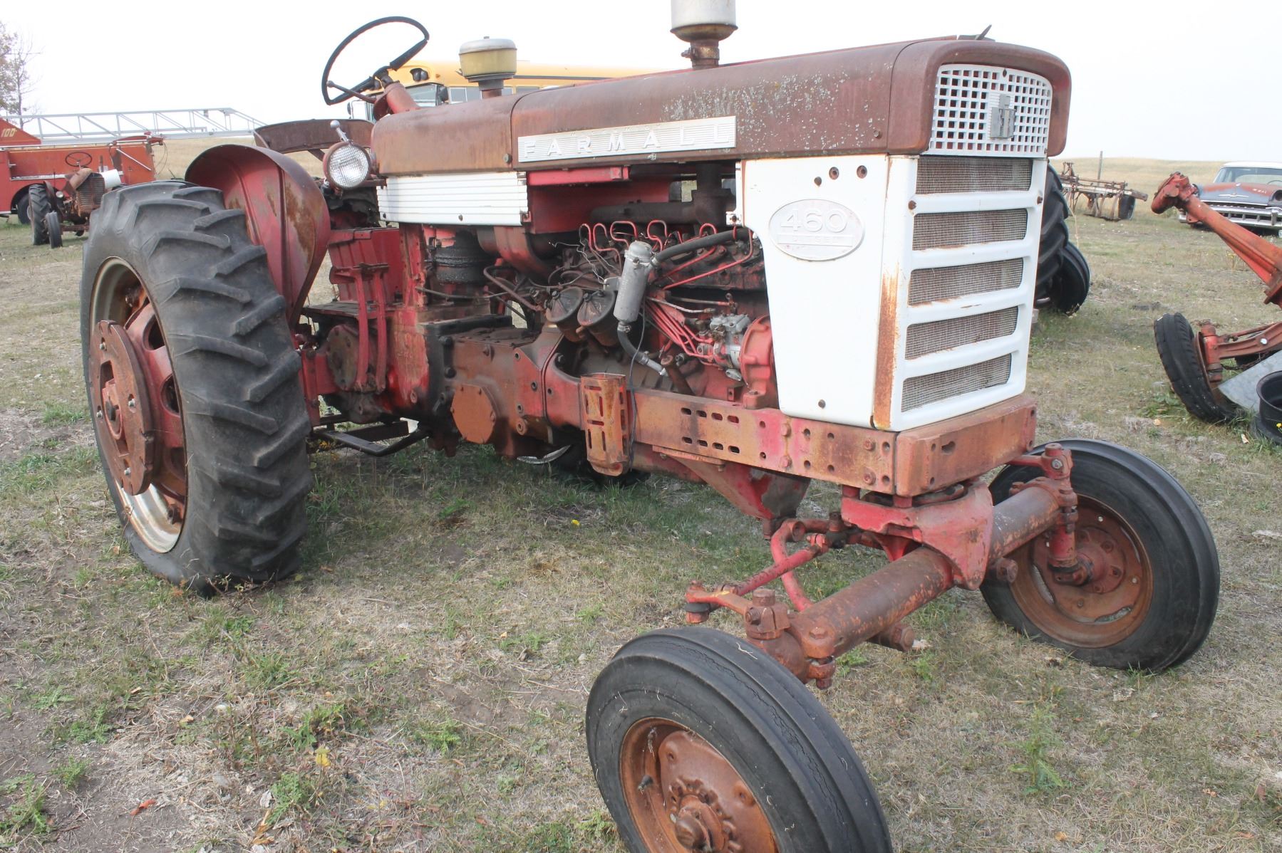 IHC Farmall 460 Diesel Tractor s/n 210578 ; PTO; T/A(torque amplifier)