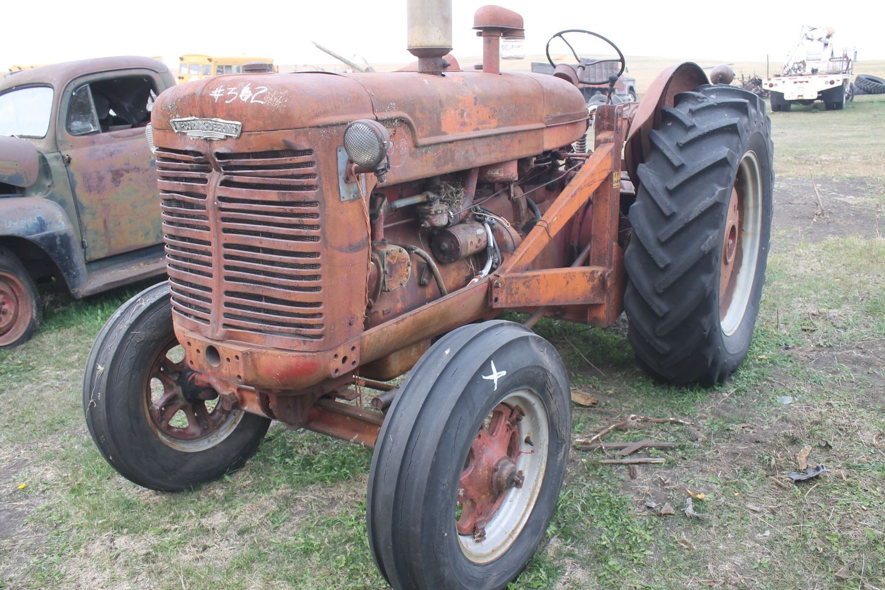 McCormick-Deering W9 Tractor s/n WCB37074W12B ; 4cyl Gas; Belt Pulley ...