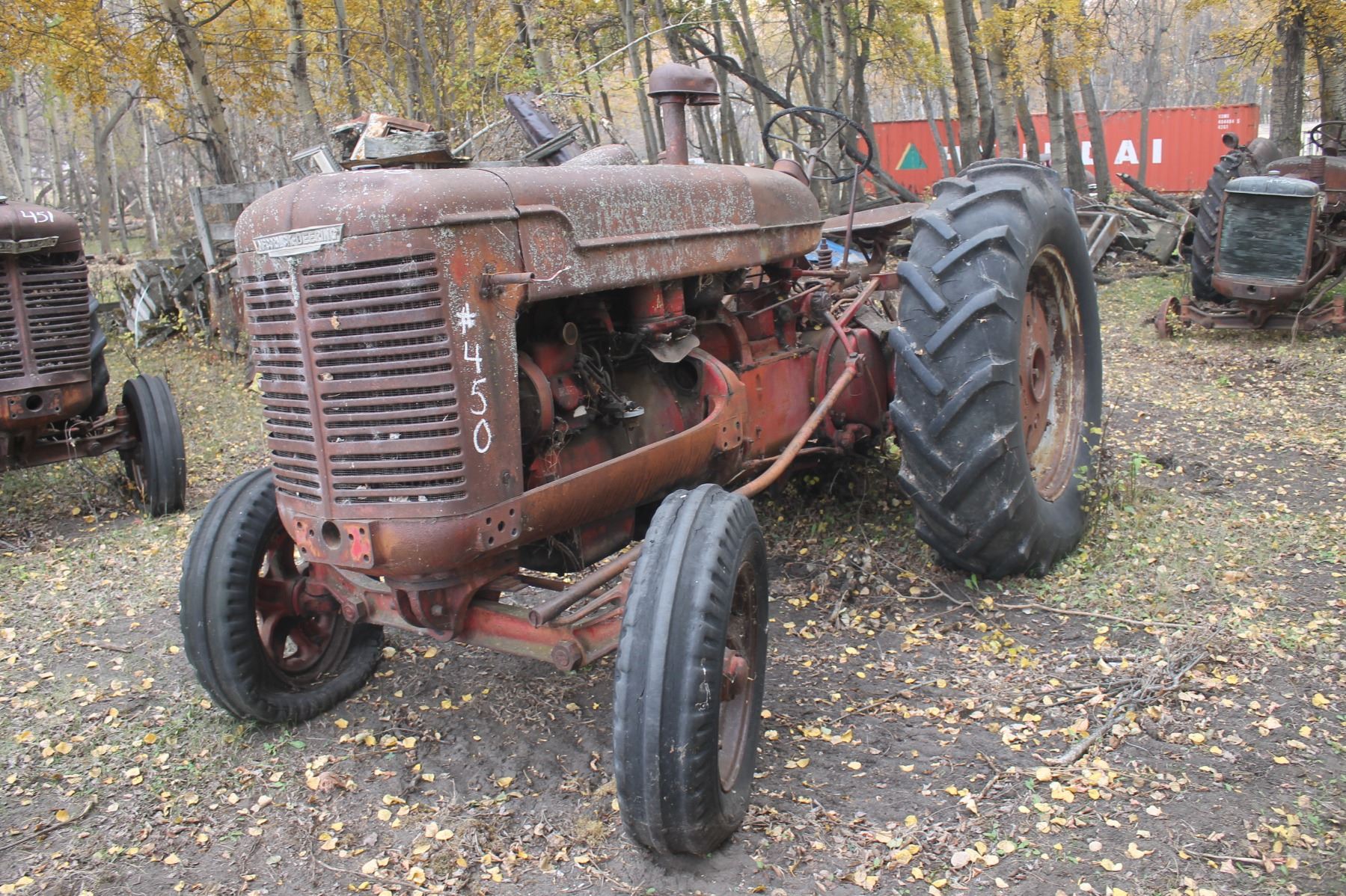 McCormick-Deering WD9 Tractor; Pulley; PTO