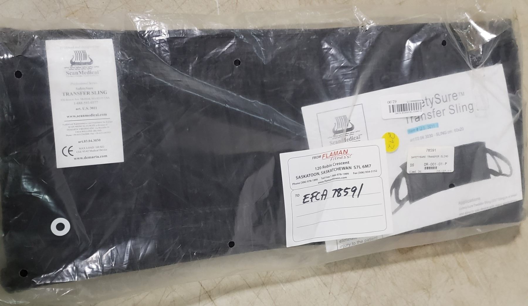 SafetySure Transfer Sling SRP $62.00 - Schmalz Auctions