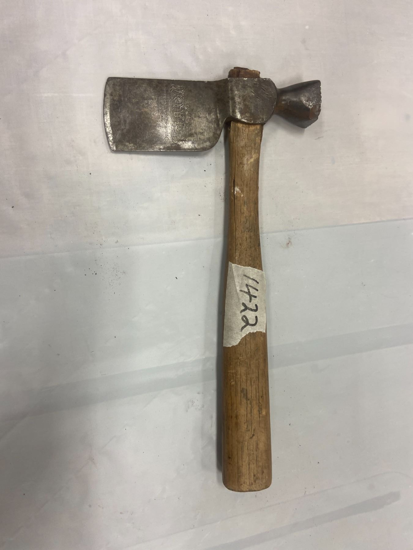 Shingle Hammer - Stamped Hibber - Spencer - Bartlett - Schmalz Auctions