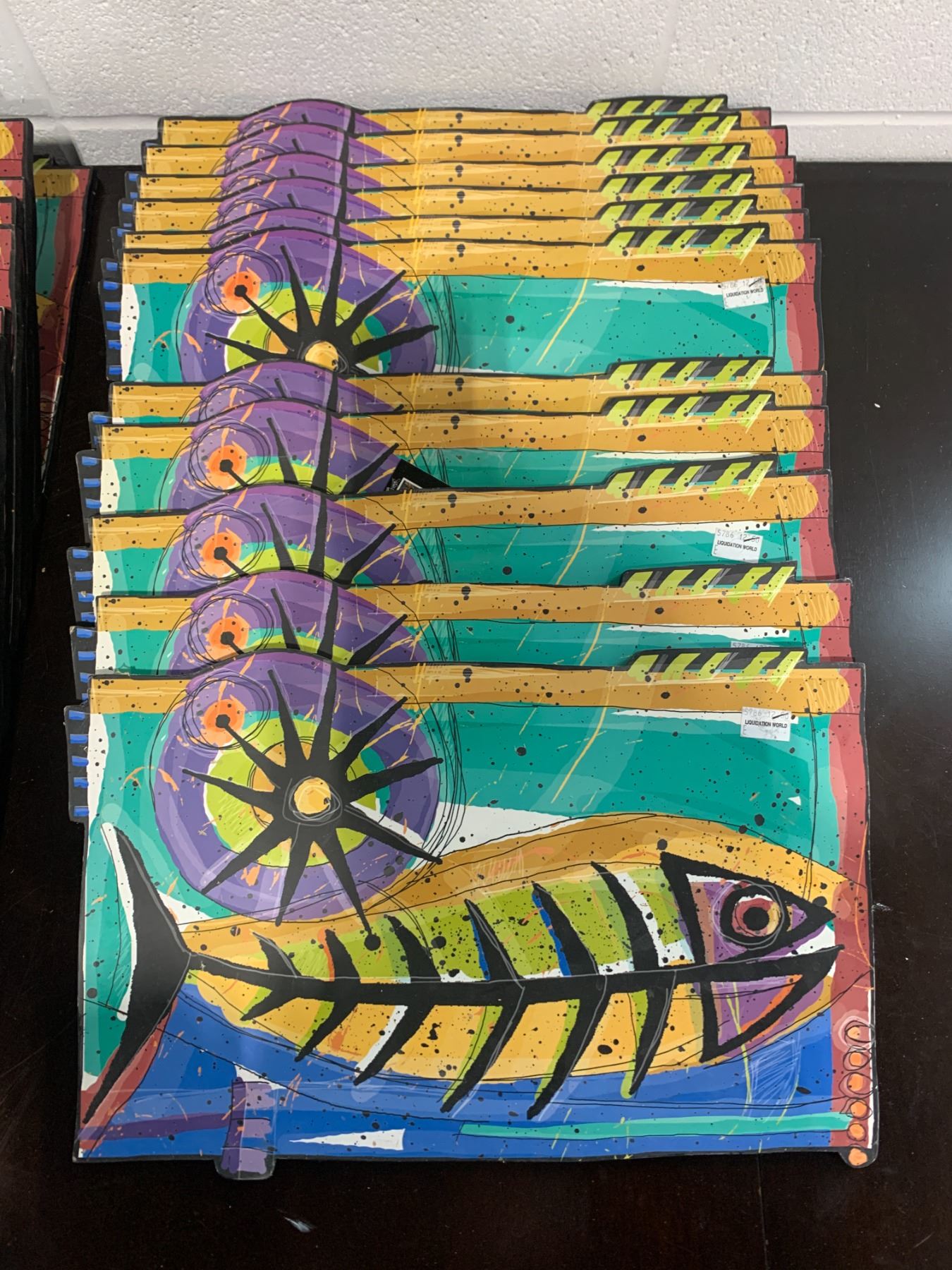 Fish Art Design by Shirley Loyd-Davies & Teal Crossman