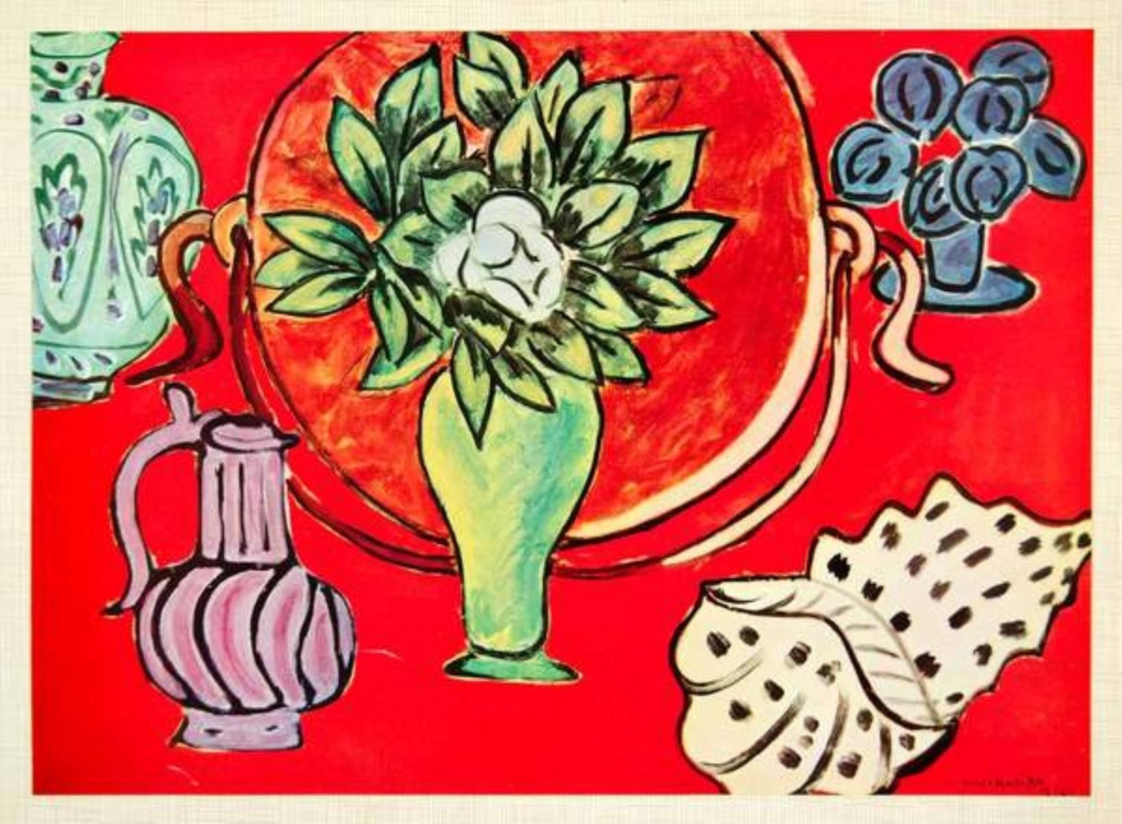 Henri Matisse "Still Life with a Magnolia"