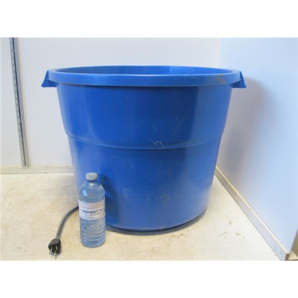 Electric Heated 20 Gallon Water Bucket